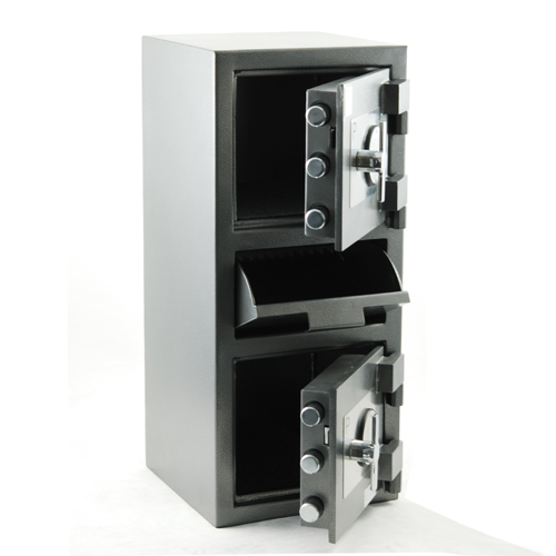 - FDM-3214 Dual Compartment Depository Safe (mid-level Drop Door ...